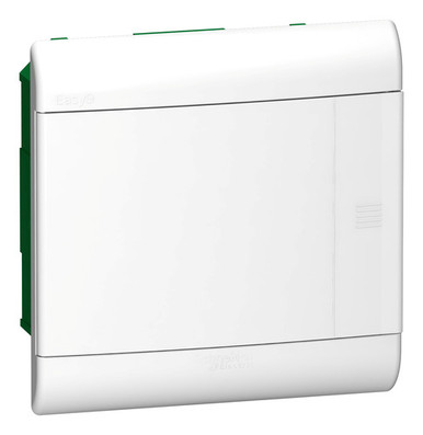 Schneider Easy9 Plastic Flush Box 5 Poles White Door