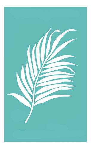 Laura Craft Mega Stencil Laura Craft Hoja De Palma