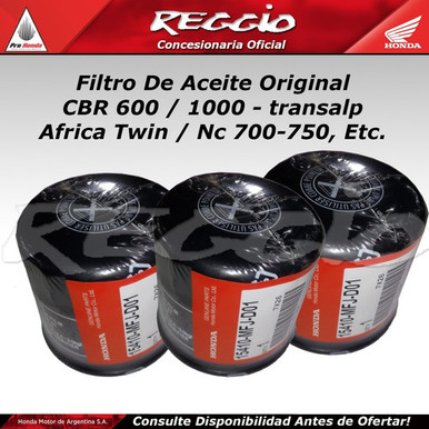 Honda Original Oil Filter Cbr Nc Vtr Transalp Africa