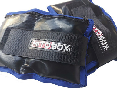 Mito Box Ankle Weights 1 Kg Pair with Closure and Velcro - Fit Point