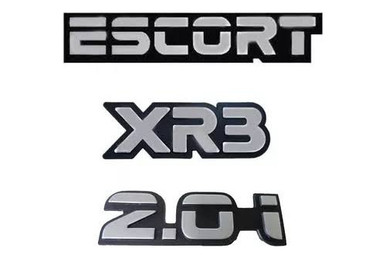 Ford Escort XR3 2.0i Emblem Kit 1993 1994 1995