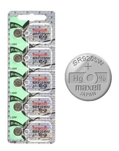 Maxell SR920SW 371 Button Cell Battery - Single Unit