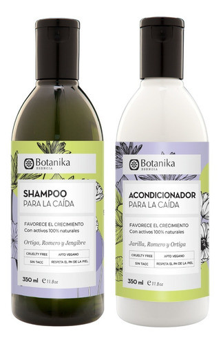 Botanika Premium Anti-Hair Loss Shampoo and Conditioner Kit