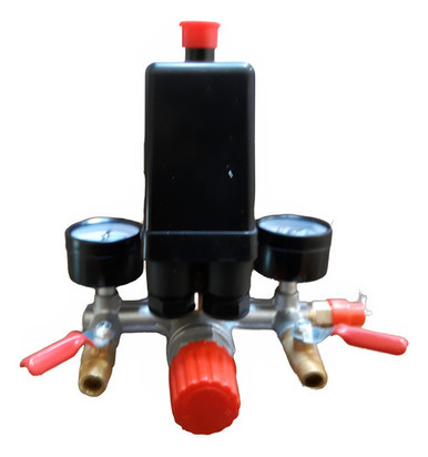 EHD Compressor Setup: Pressure Switch, Pressure Regulators, Manometers ...