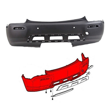 Chevrolet Tracker New Rear Bumper