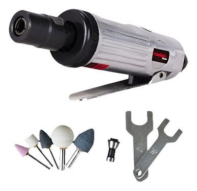PowRyte - 1/4 Inch Mini Straight Air Die Grinder Kit