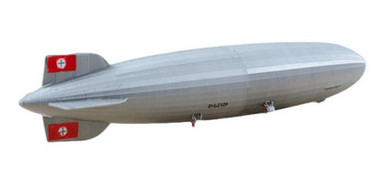 LE·3D Zeppelin LZ 129 Hindenburg Scale 1/600 Model Decoration