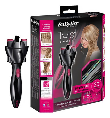 Conair Quick Twist Hair Braider, Pink Manual