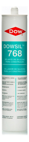 Dowsil 768 Silicone Sealant X 300ml Neutral Transparent