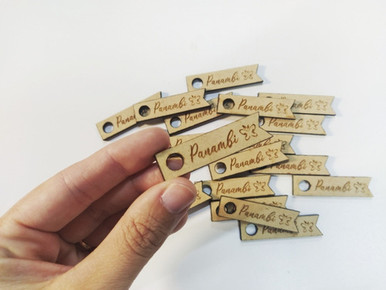 15 Logo Banners Words Fibrofacil Flags Pendant