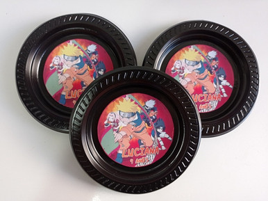 Dariluk Creaciones Disposable Naruto Birthday Plates