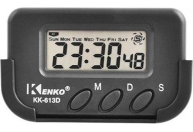 Kenko Digital Autoadhesive Dashboard Clock Stopwatch