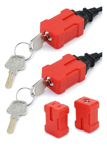 QWORK Electric Plug Lock Device