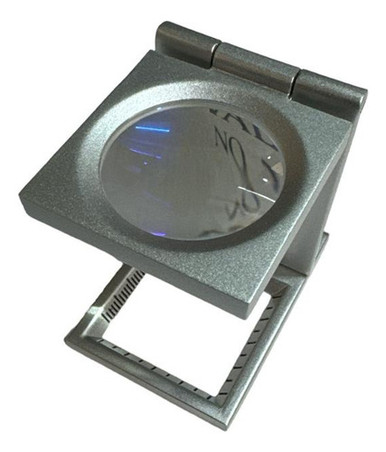 Waltex High-Resolution Thread Counter Magnifier 701S 6x Magnification