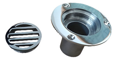 Marina Yacht 1-1/2 Inch Boat Deck Drain