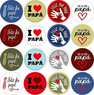 Divino Vinilo Stickers for Father's Day