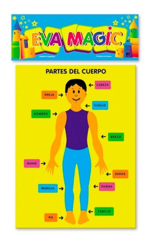 Eva Magic Human Body Educational Puzzle
