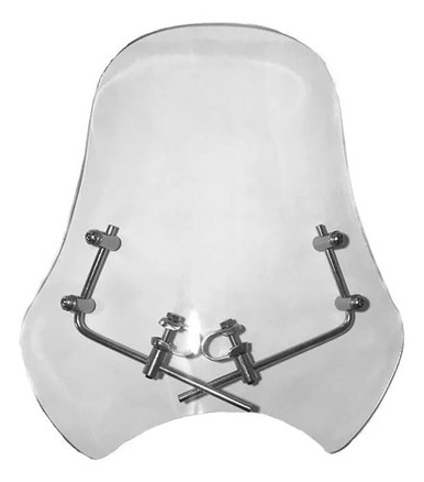 Royal Enfield Classic 500 Windshield - Crystal 50x45