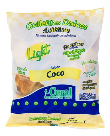 Ceral Coconut Light Cookies - 380g