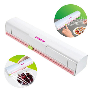 OMS Porta Rollo Film Dispenser With Invisible Cutting Blade