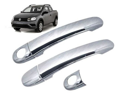VW Saveiro Chrome Handle Covers Kit X 2