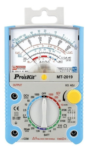 Pro'sKit Analog Multimeter Tester Professional MT-2018