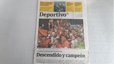 Clarin Deportivo: Patronato Campeón Copa Argentina 2022