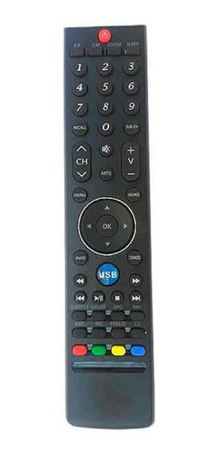 Hitachi Sanyo Noblex Telefunken Zuk TV Remote Control