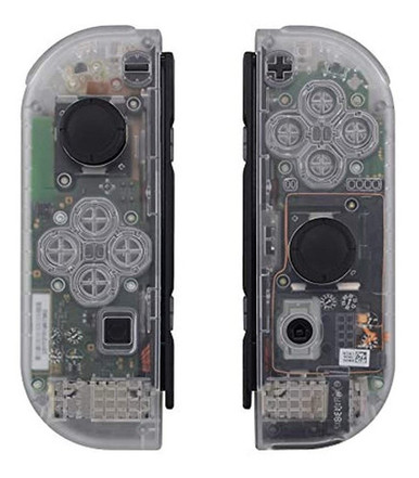 eXtremeRate Clear Transparent Joy-Con Controller Shell