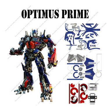 Optimus Prime Transformers Papercraft 1 Meter