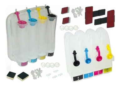 Bulk Ink Kit 2 Reservoir - 1 Rocket + 1 Tank 4 Colors