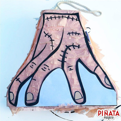 Piñata Mágica Finger, Wednesday Addams, The Addams Family, Netflix