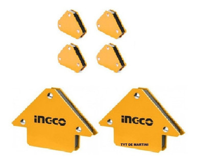 Ingco Set of 6 Magnetic Squares - Tyt