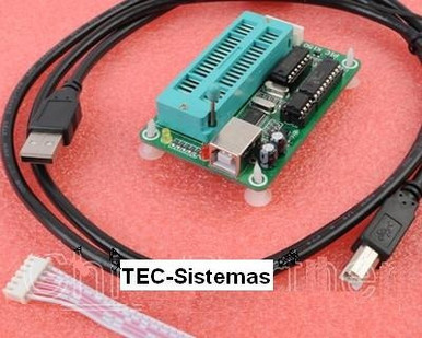 K150 PIC AVR Atmel USB Programmer with ZIF Socket + ICSP Cable