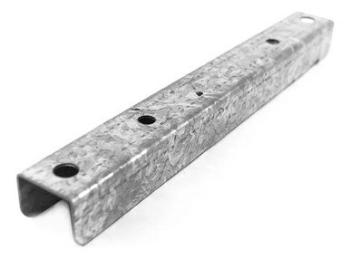 Metalconf Black Trapezoidal Support 200mm Wide for Cable Tray