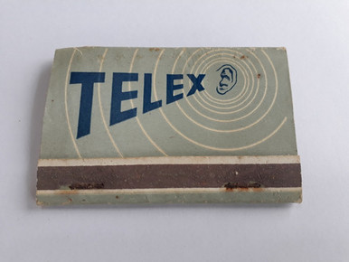 Telex Matchbox Vintage 50s/60s Rare Larger Box