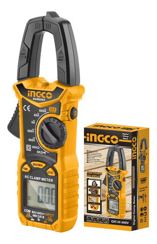 Ingco DCM6003 Digital Multimeter Clamp Tester