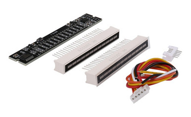 Generic Dual Level LED Light Bar with 12 Levels Vu Meter