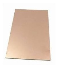 Genérica F1520 Placa Pcb Virgen Simple Faz Fenolico Pertinax