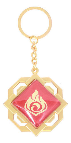 Genshin Impact Pyro Vision Keychain - Liyue