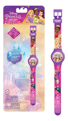 Intek Digital Watch Disney Princesses Jeg DPRJ6