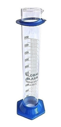 Global Graduated Glass Graduated Cylinder 250 ml with Polypropylene Base