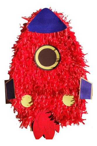 Tienda de Hojas Piñata Artesanal Cohete Espacio Planetas