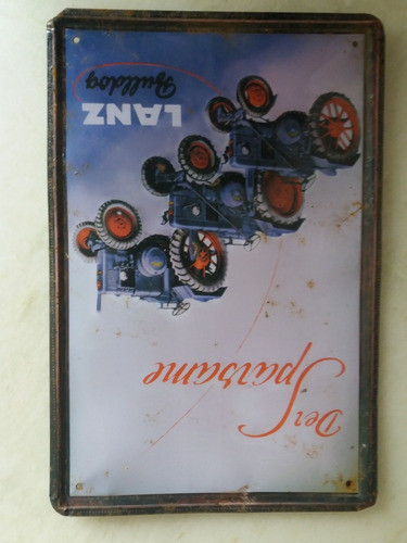 Lanz Sign Board Tractors 30 X 20