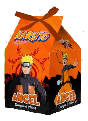 MR 10 Naruto Themed Snack Boxes