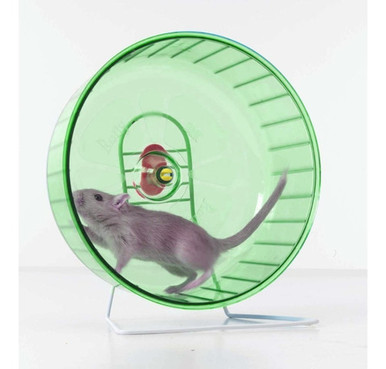 Savic Large Acrylic Exercise Wheel for Rodents + Stand