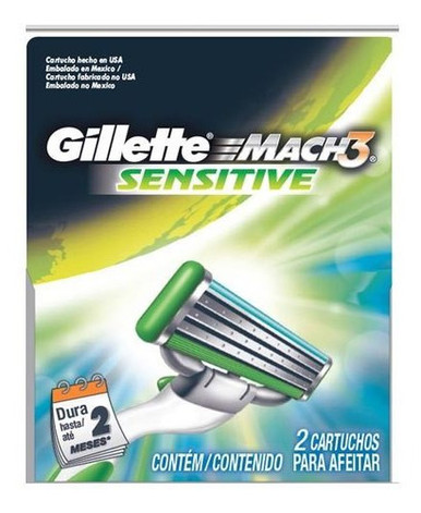 Mach 3 Sensitive Replacement Pack X 3 Units