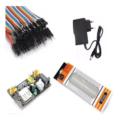 Generic 830 Protoboard Kit with Power Supply and Voltage Regulator