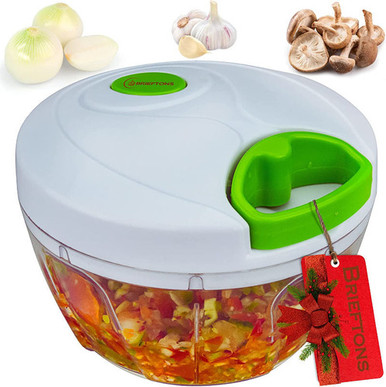 Mola Variedades Easy Spin Cutter Manual Food Processor Chopper