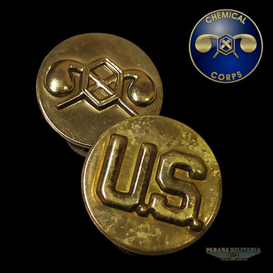 U.S. Chemical Corps Insignia, World War II